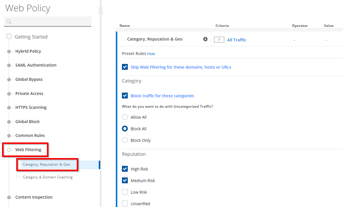 Configure SWG Cloud :: Skyhigh Labs